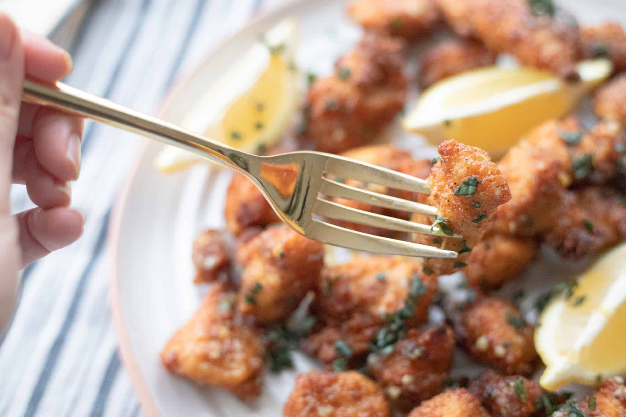 Fast Lemon Pepper Chicken Nuggets - The Hangry Economist