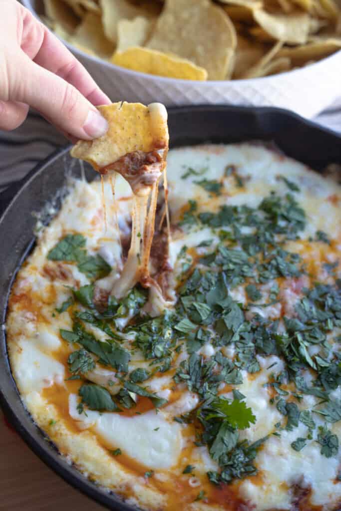 Chorizo Queso Fundido - The Hangry Economist