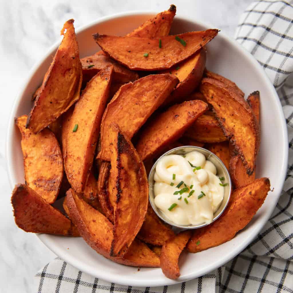 Traeger Sweet Potatoes - The Hangry Economist